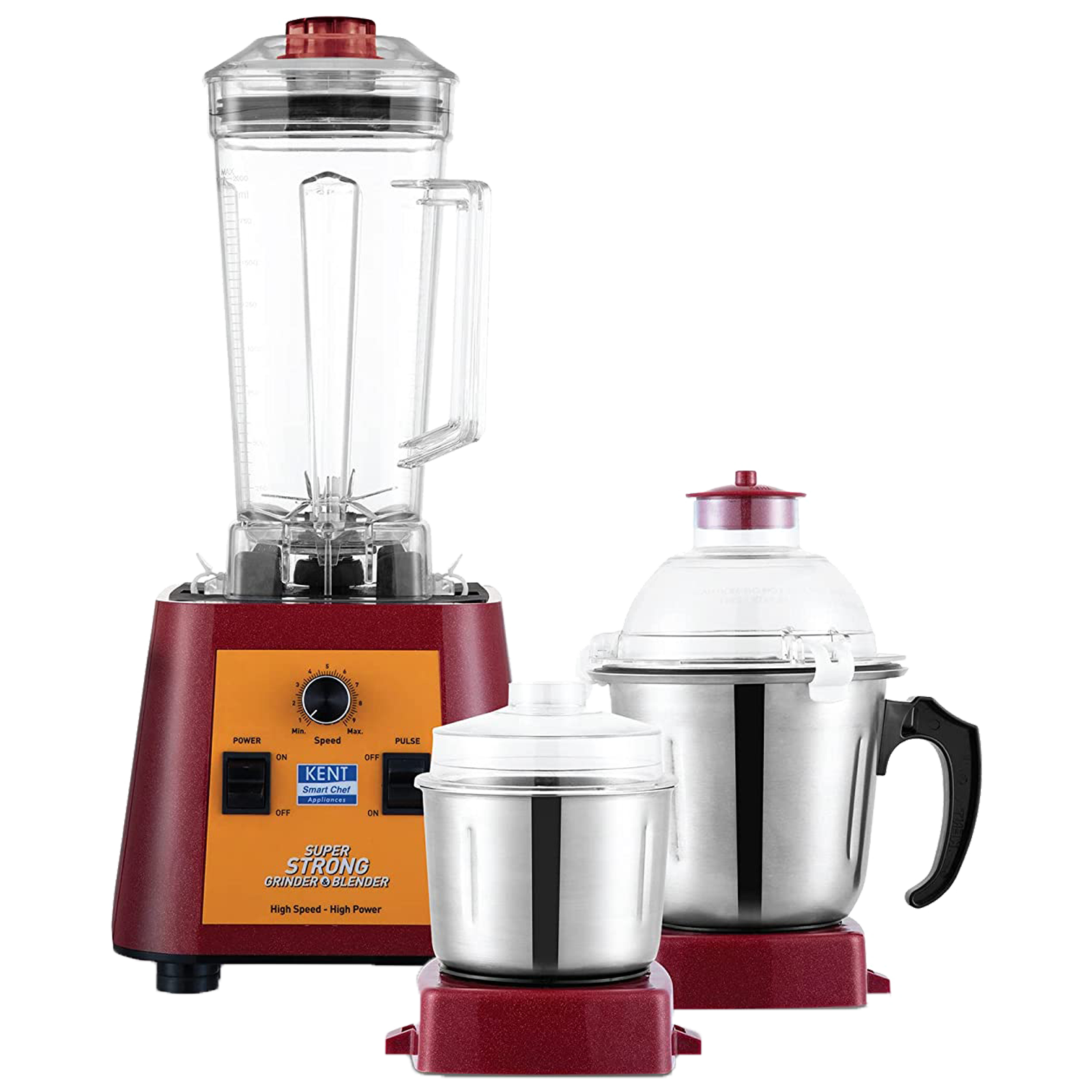 KENT SUPER STRONG GRINDER & BLENDER RED